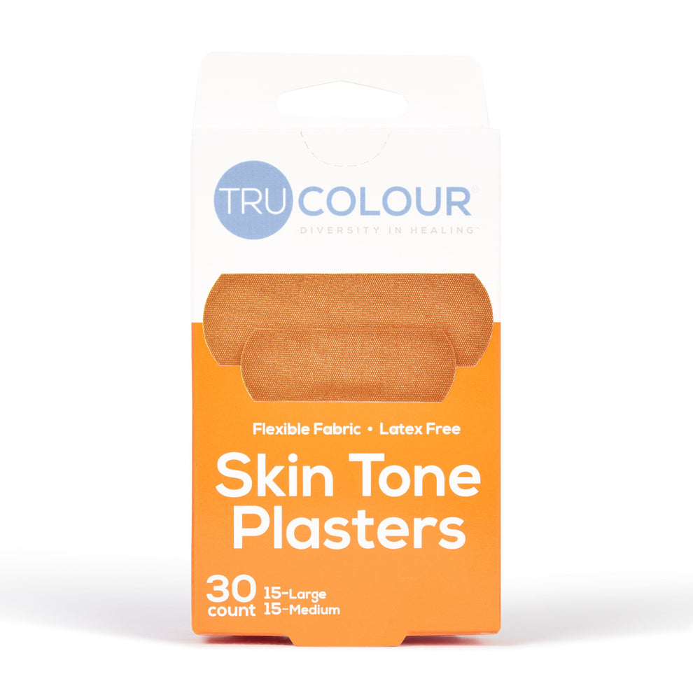 Tru-Colour Skin Tone Plaster Brown Skintone - 30 count - 2 sizes – Tru ...